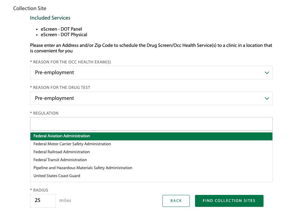 Edit eScreen Order – Client Resource Center