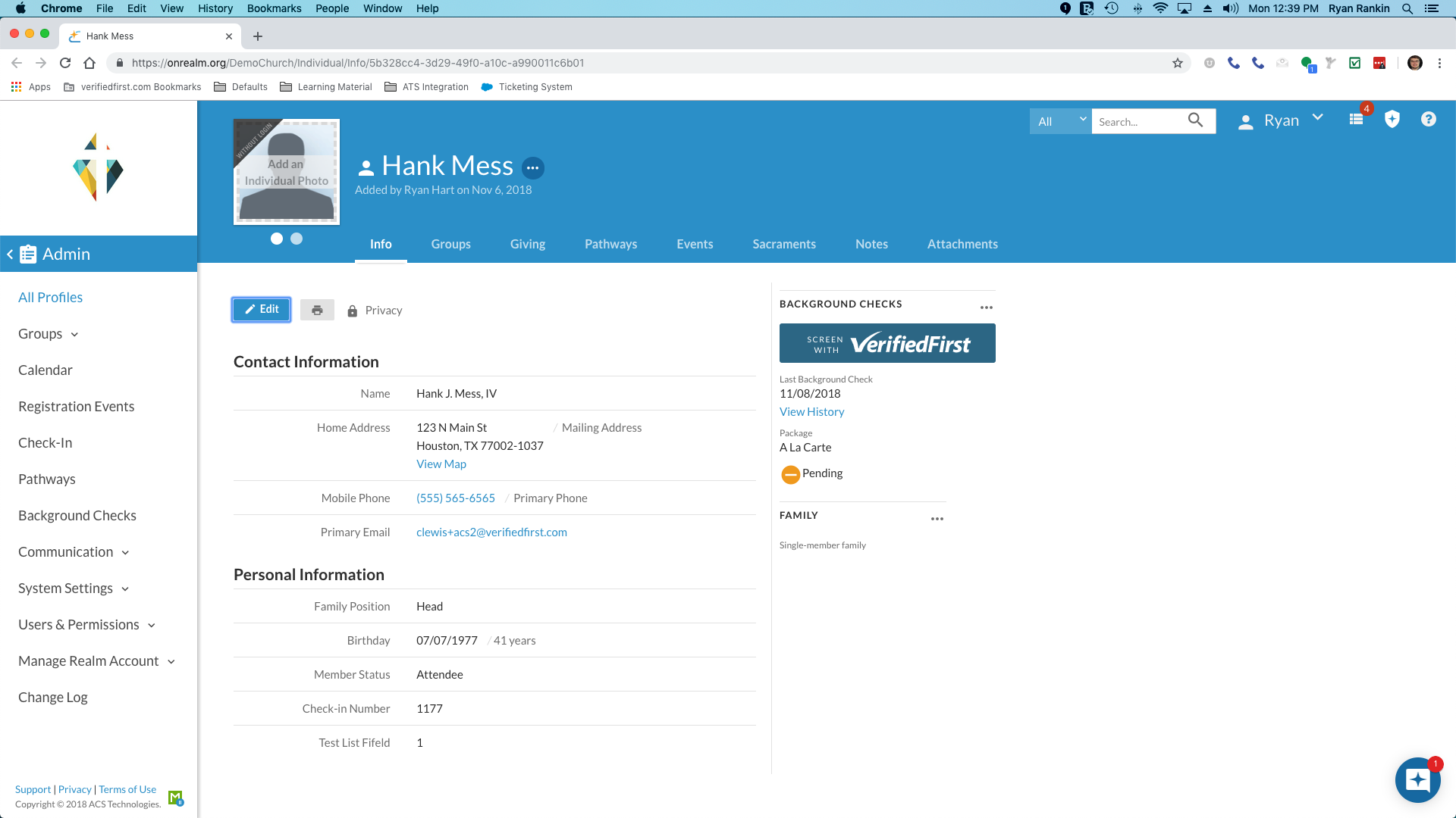 Troubleshooting when Verified First Button is not Showing in Onrealm ...