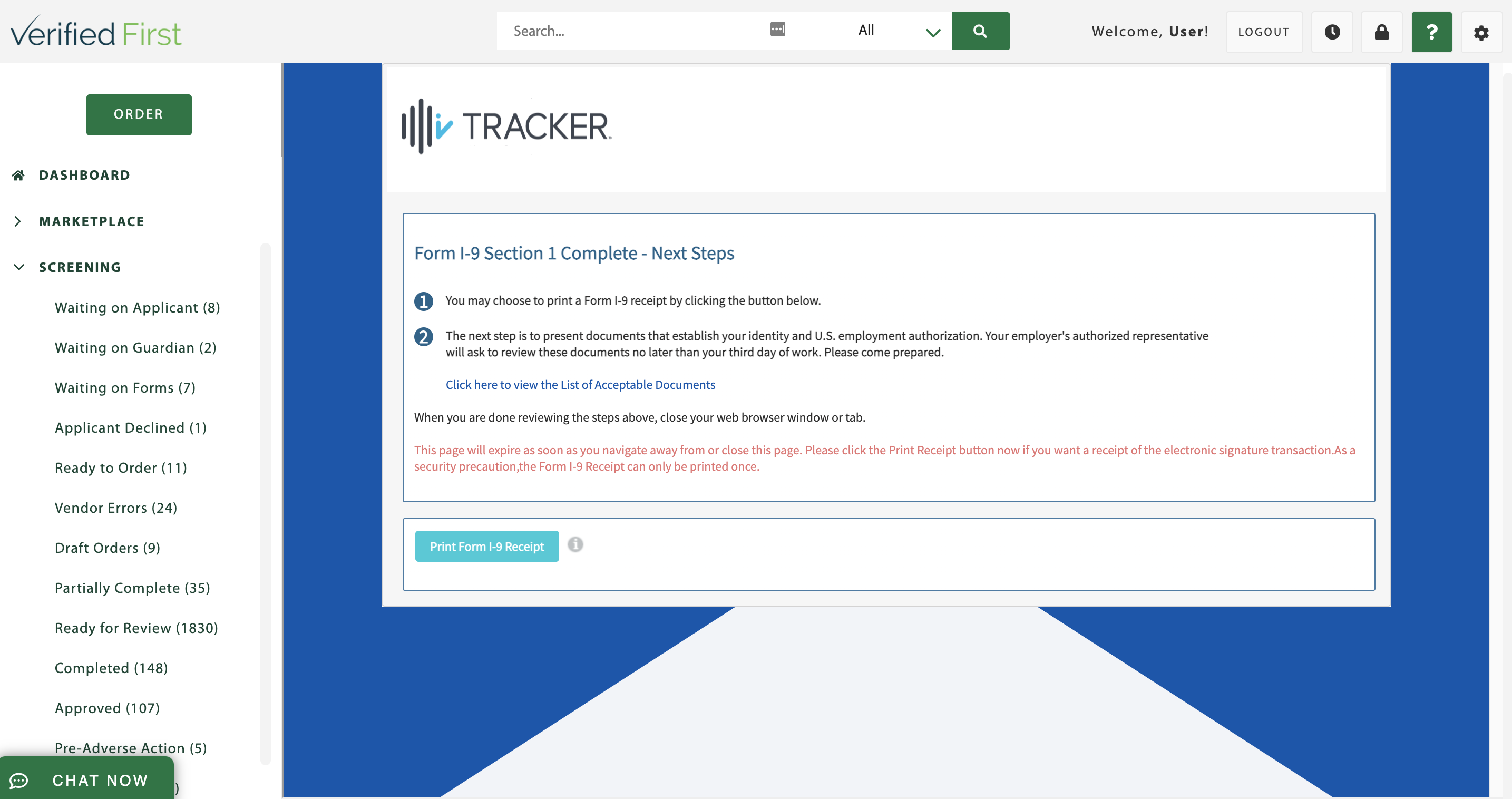 Onsite Form I-9 Order Submission – Client Resource Center
